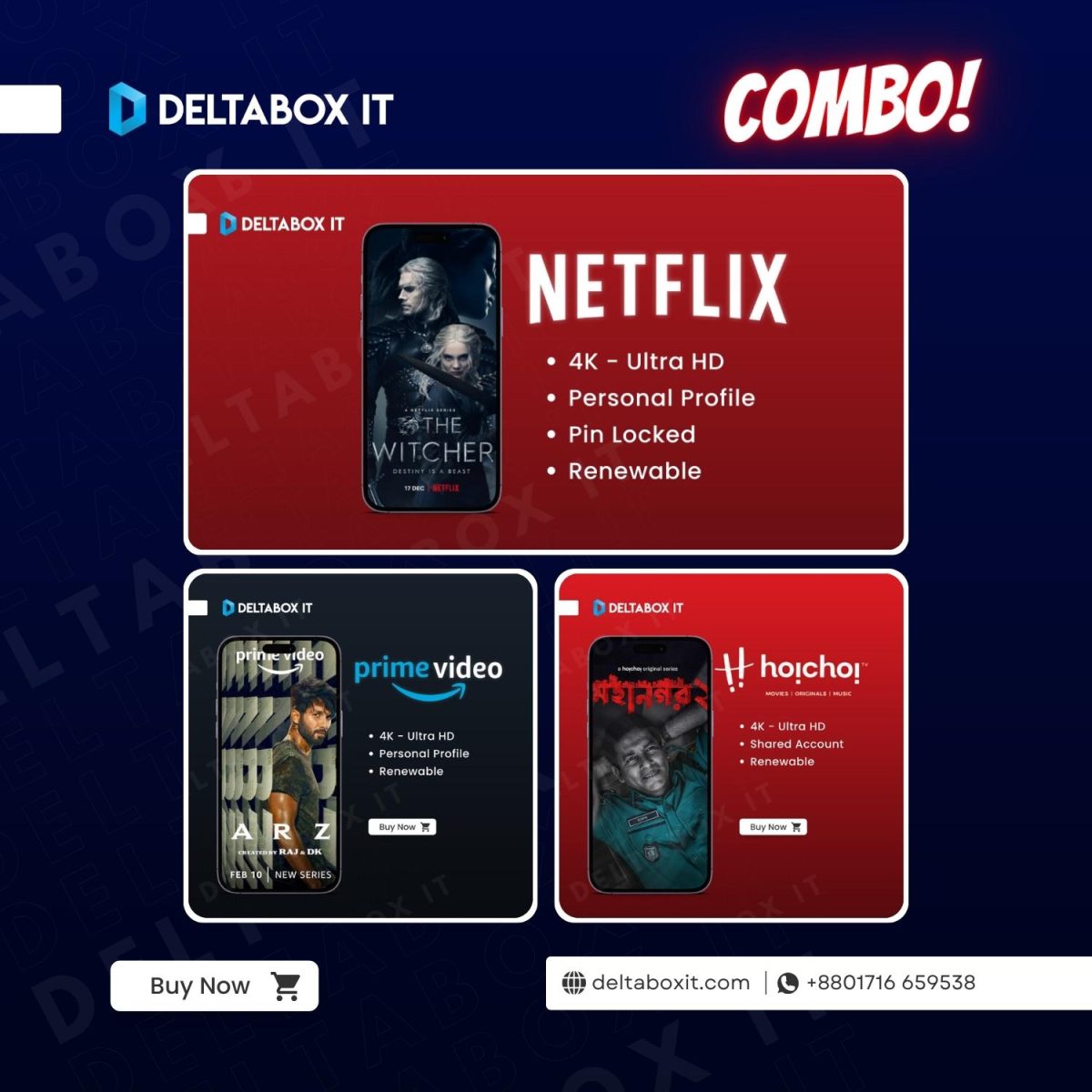 DeltaBox Combo - DeltaBox IT